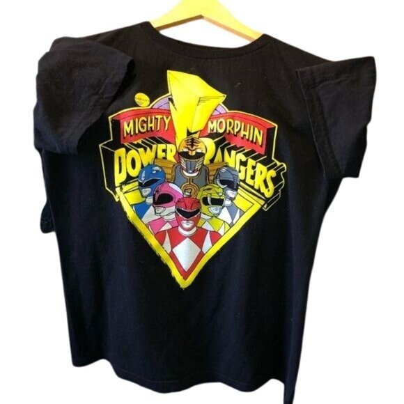 Power Rangers LLC | Shirts & Tops | Mighty Morphin Power Rangers Black ...